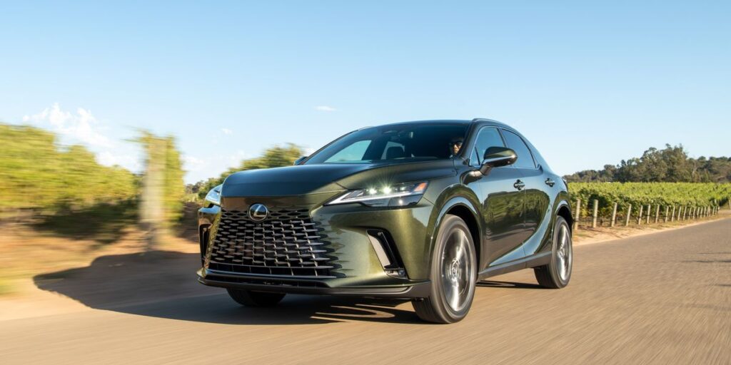 Le Lexus RX 2023 remplit la même prescription - Groupe Patrick Launay