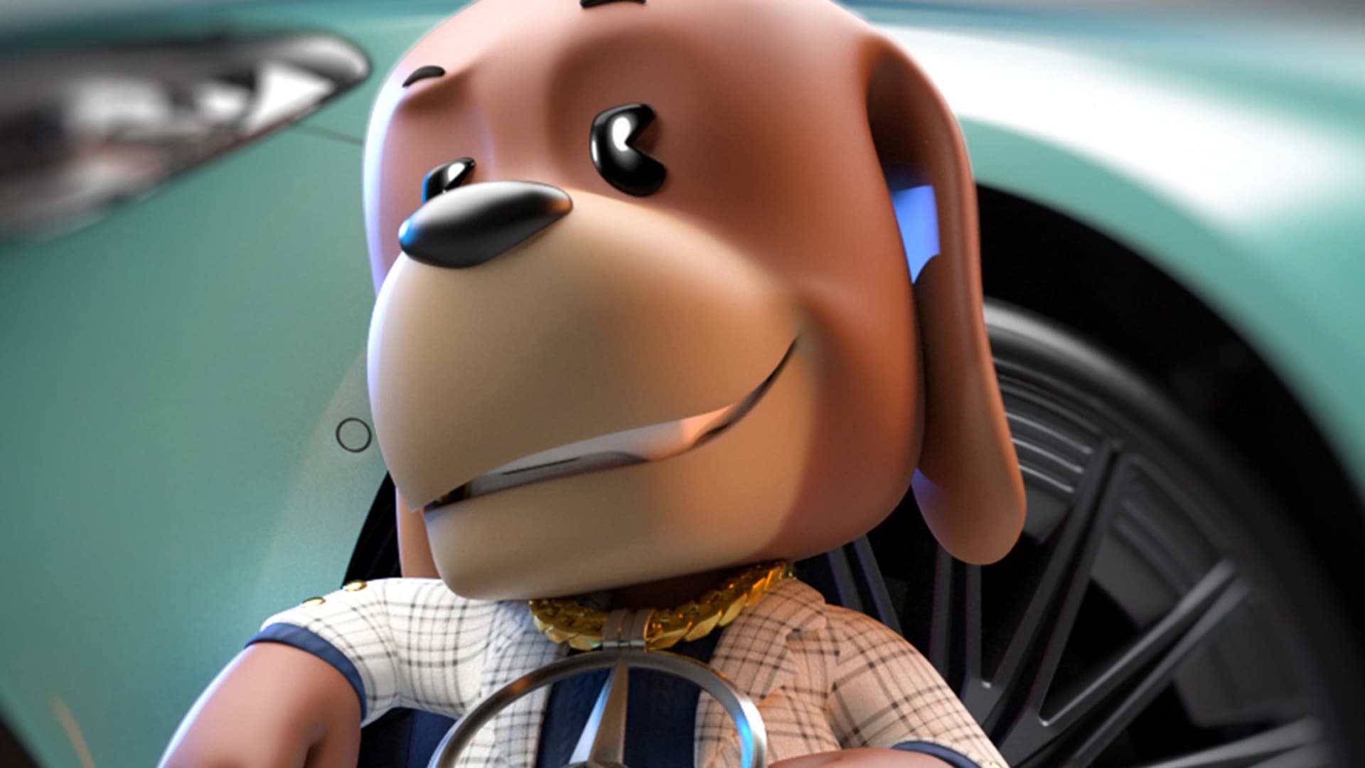 Mercedes dévoile un teckel animé au CES — Nod Along - Groupe Patrick Launay