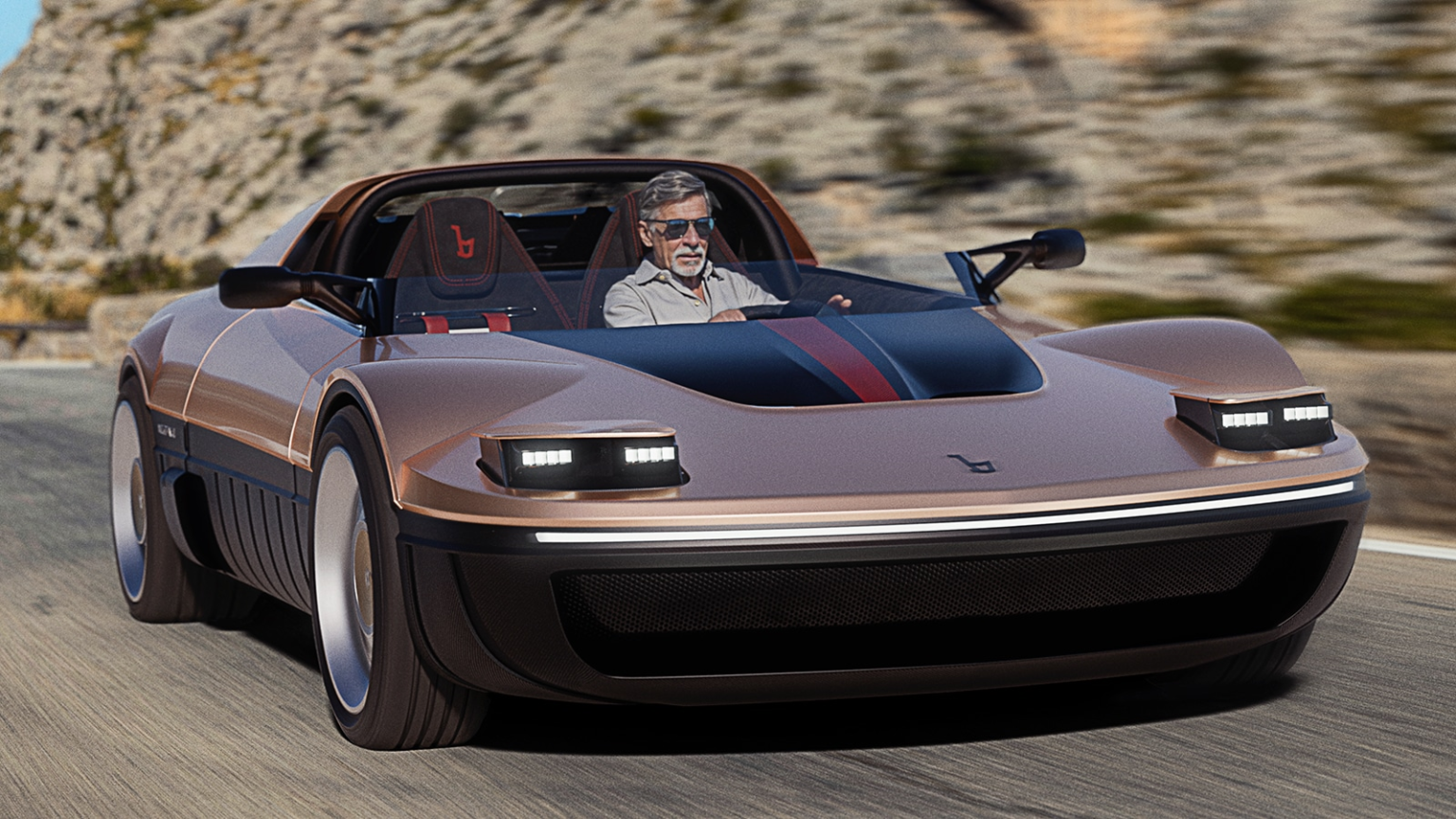 Bertone ramène des phares pop-up avec un nouveau runabout ouvert ...